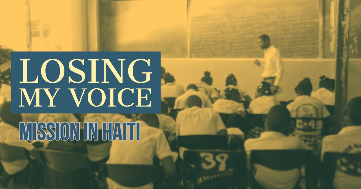 Losing My Voice - Global Ministries