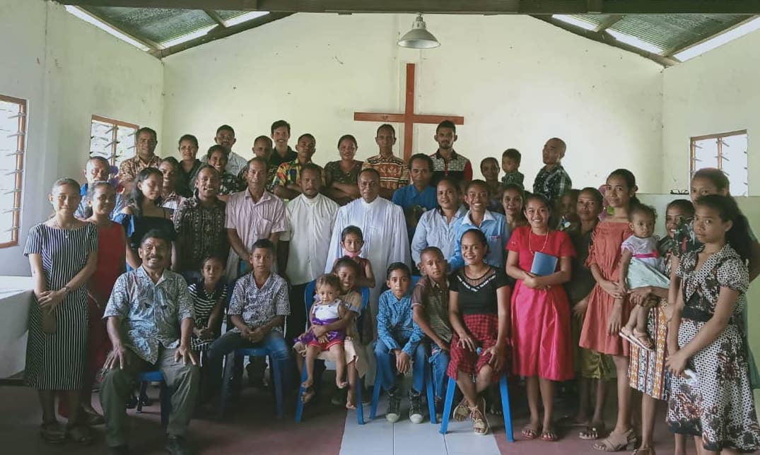 East Timor Worship Pope Francis Arrives In East Timor, The World's 2nd