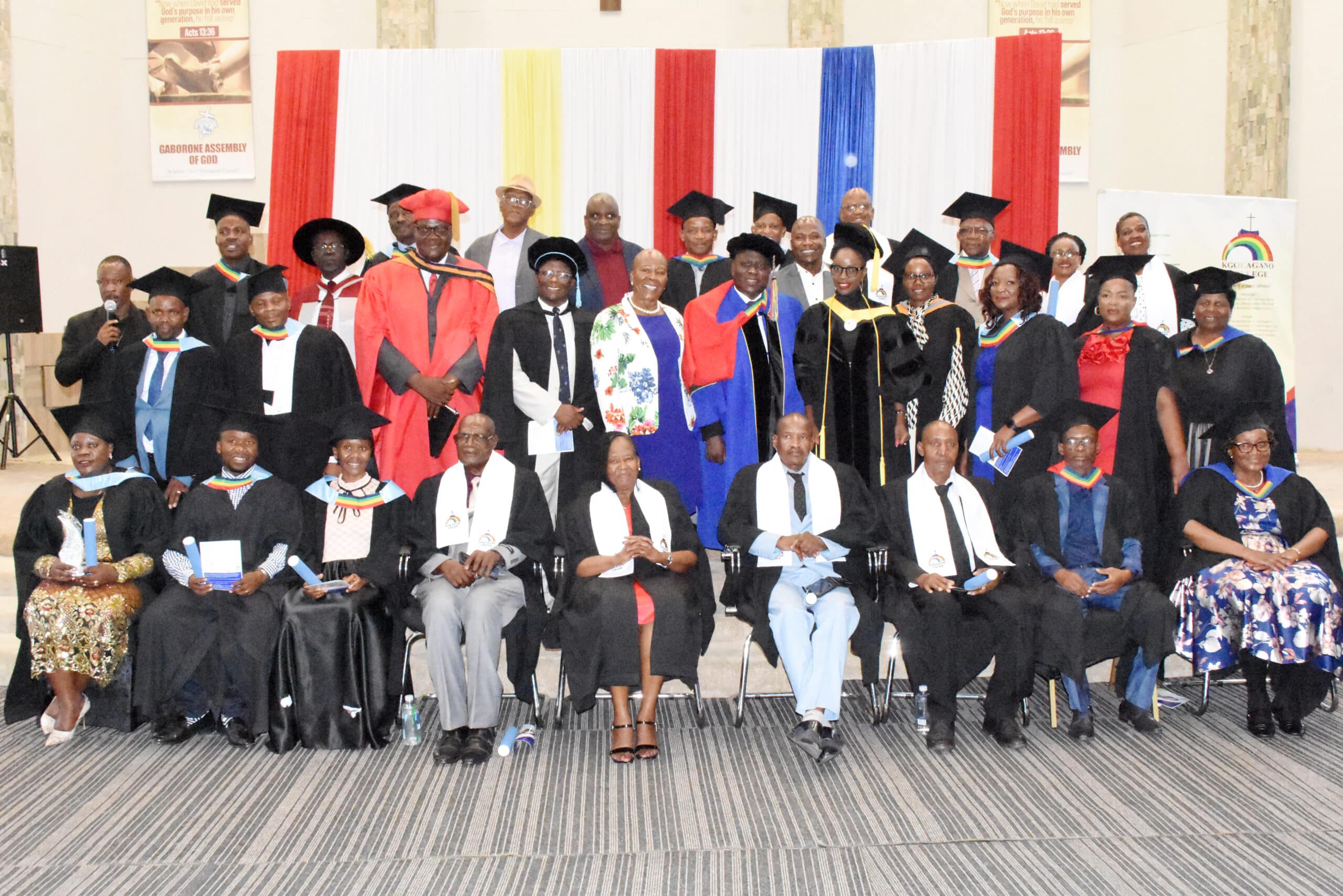 Commencement at Kgolagano College - Global Ministries