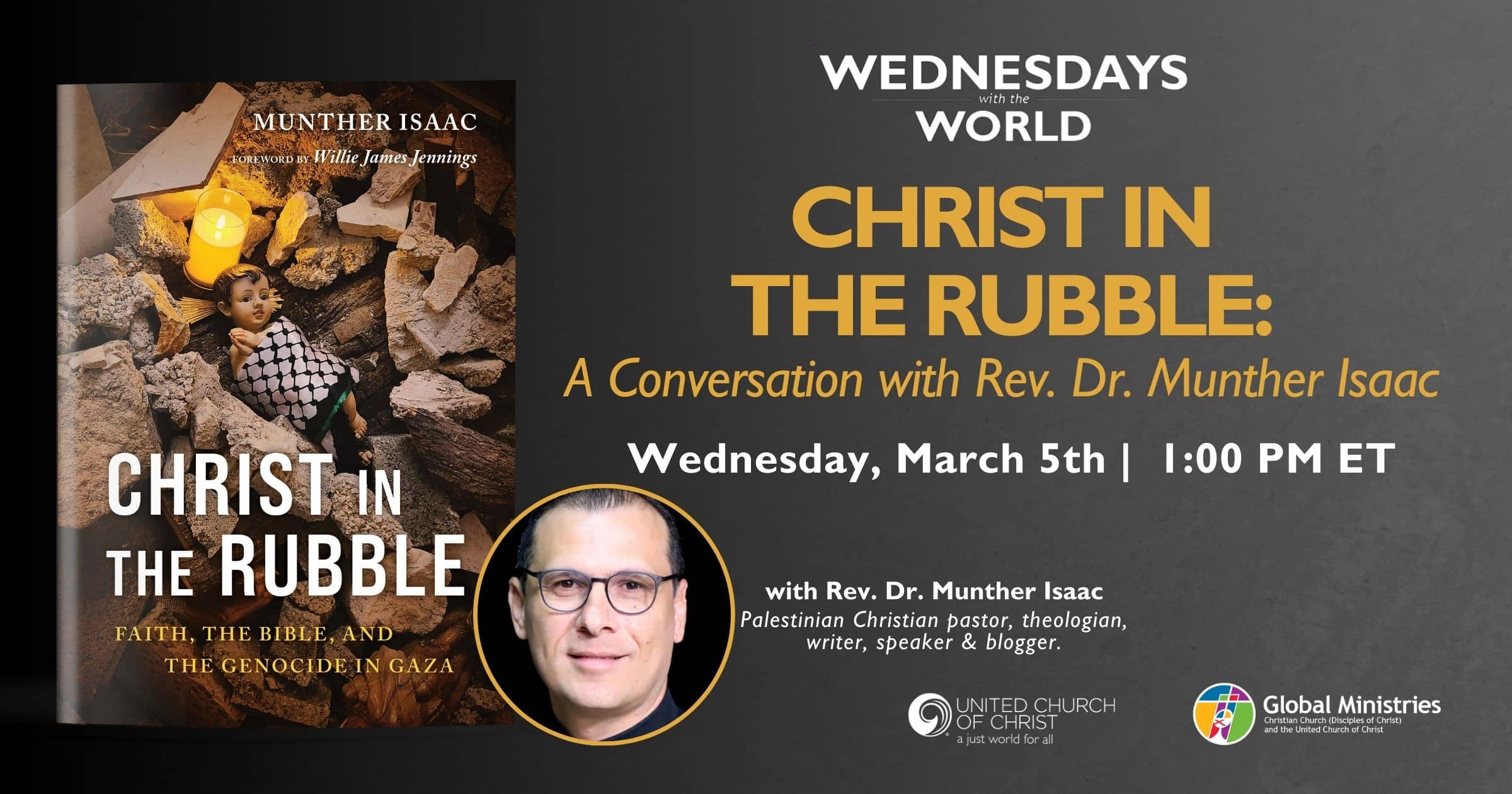 Christ in the Rubble: A Conversation with Rev. Dr. Munther Isaac ...